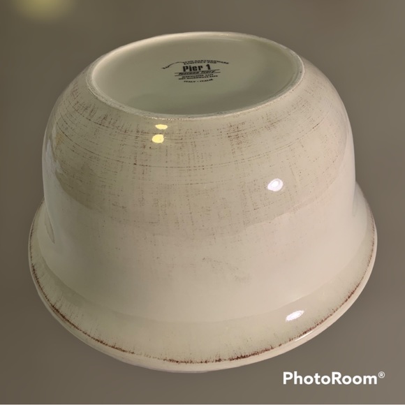 Pier 1 | Kitchen | Pier Italian Pottery 1 Round Bowl Made In Italy ...